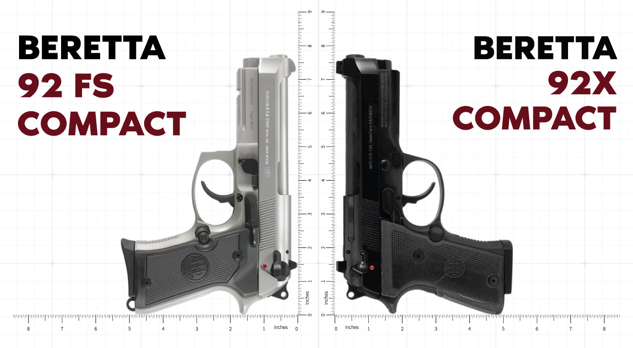 Beretta 92 FS Compact VS Beretta 92X Compact | GunExplore Beretta 92 FS Compact VS Beretta 92X Compact | GunExplore